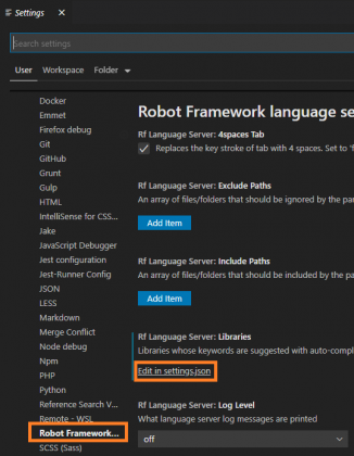 มาทำให้ VS Code แสดง auto-complete RF Puppeteer keywords - QA Hive